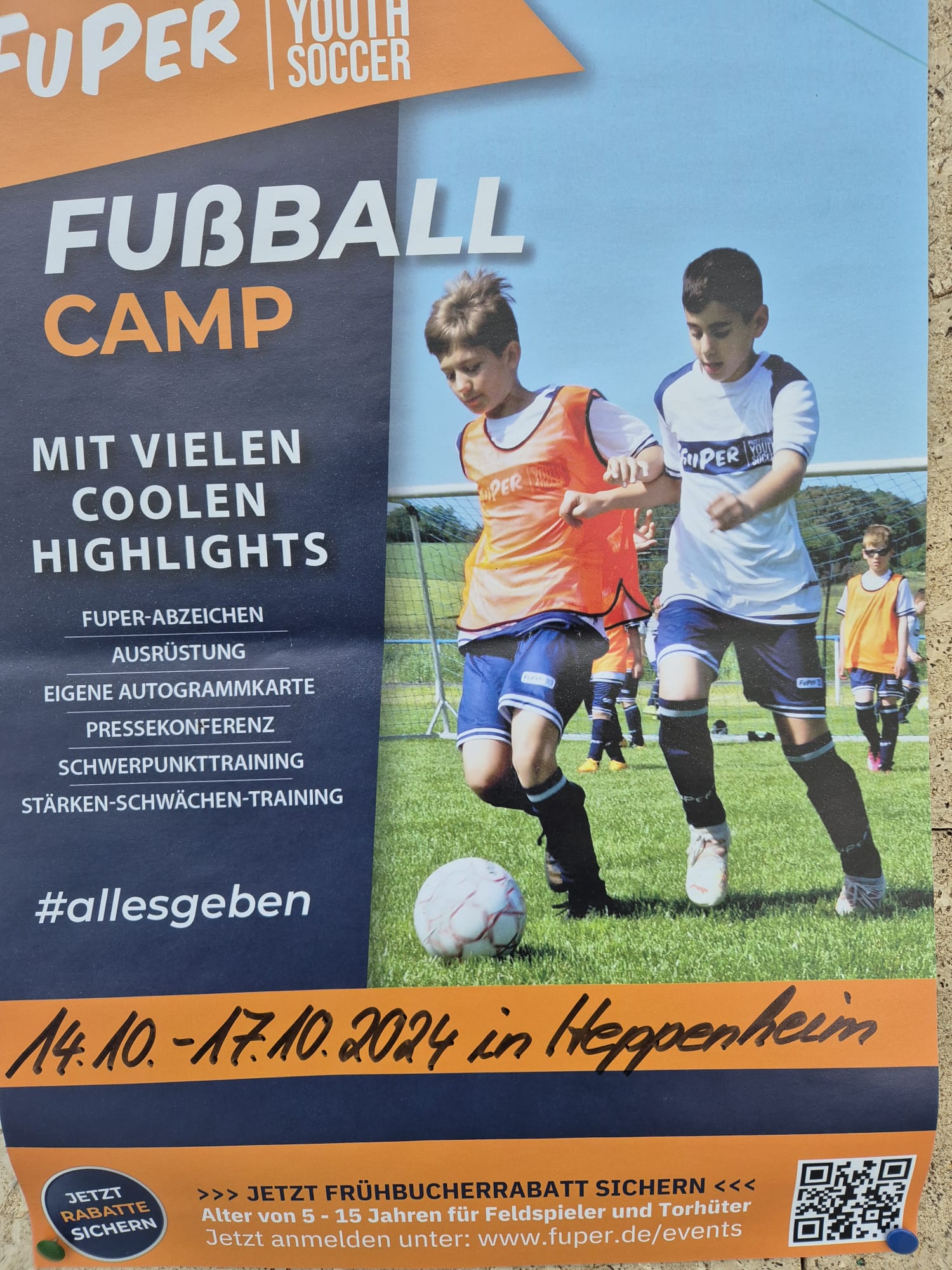 Neue Auflage des FuPer Camps in den Herbstferien! – FC Starkenburgia ...